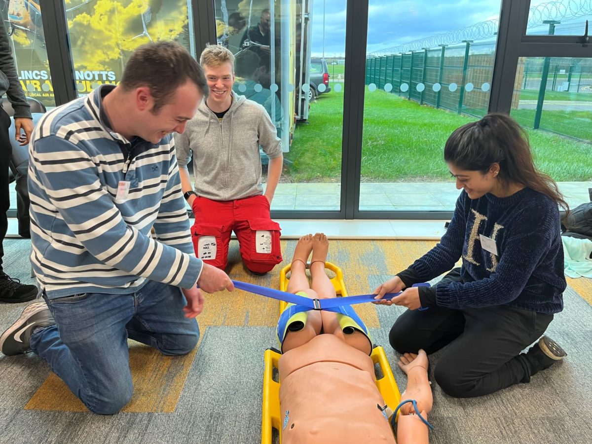 LNAA inspires next generation of air ambulance doctors