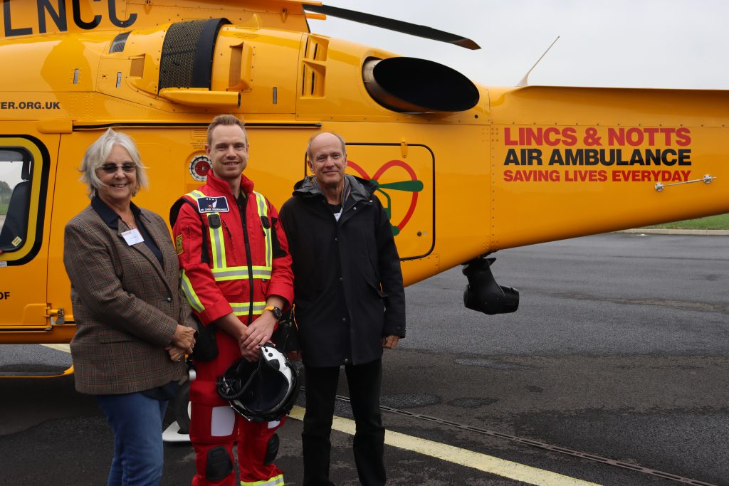 New kit for LNAA doctor thanks to Len Pick Trust - Lincs & Notts Air ...