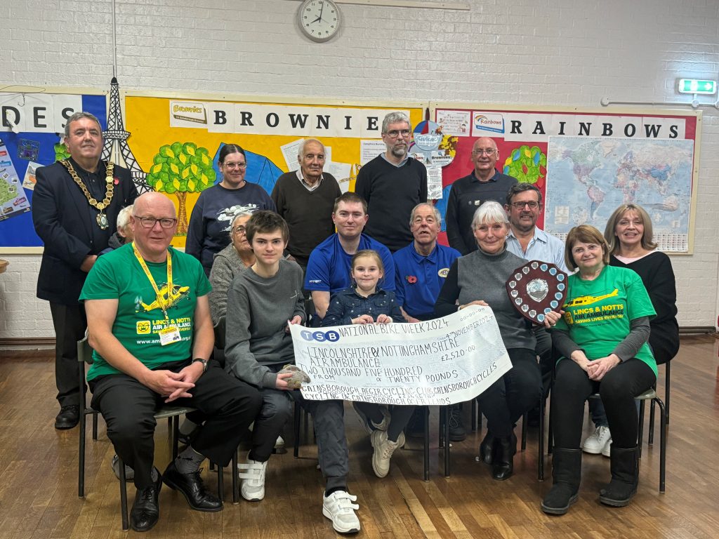 Gainsborough Aegir Club Success for LNAA - Lincs & Notts Air Ambulance